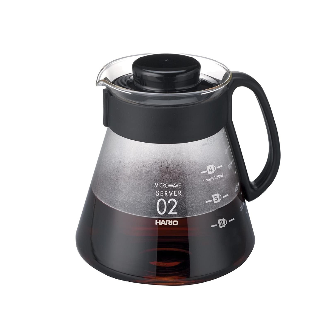 Jarra decantadora Hario V60 Glass Range Server 600 ml - Café D'Lara